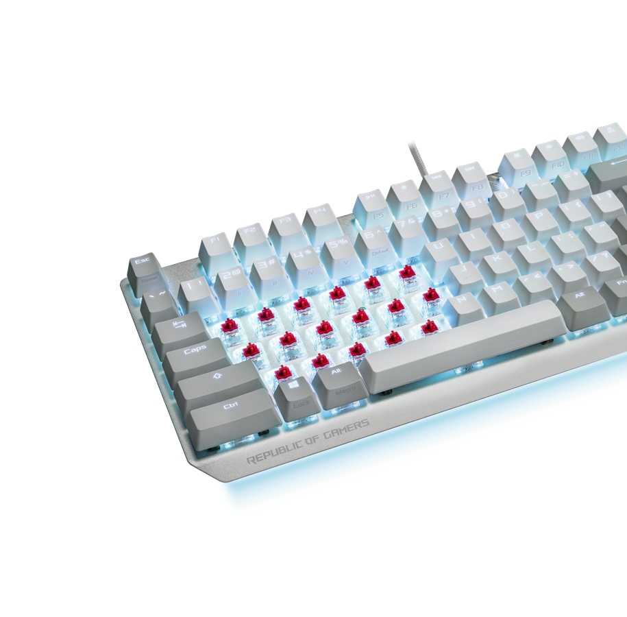 ASUS ROG Strix Scope NX TKL MOONLIGHT WHITE Edition Wired ...